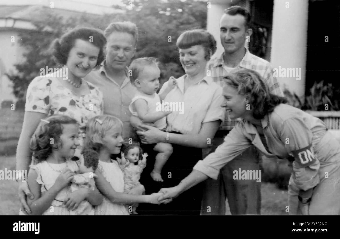 AMERICAN MISSIONARIES CONGO 18 MARCH 1961 Stock Photo - Alamy