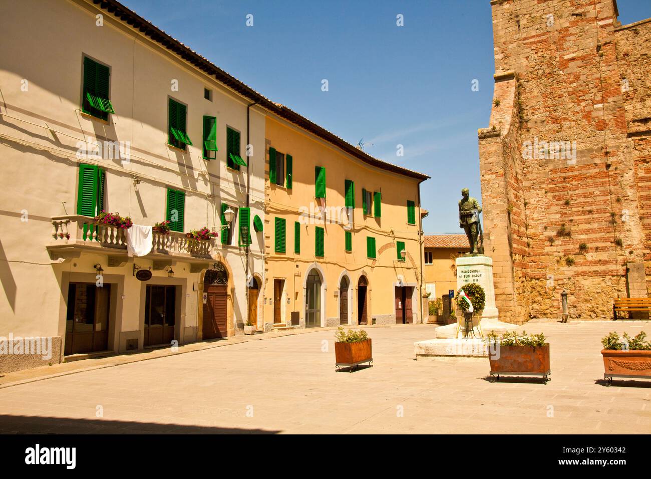 Radicondoli, medieval village Siena, Tuscany Italy Stock Photo - Alamy