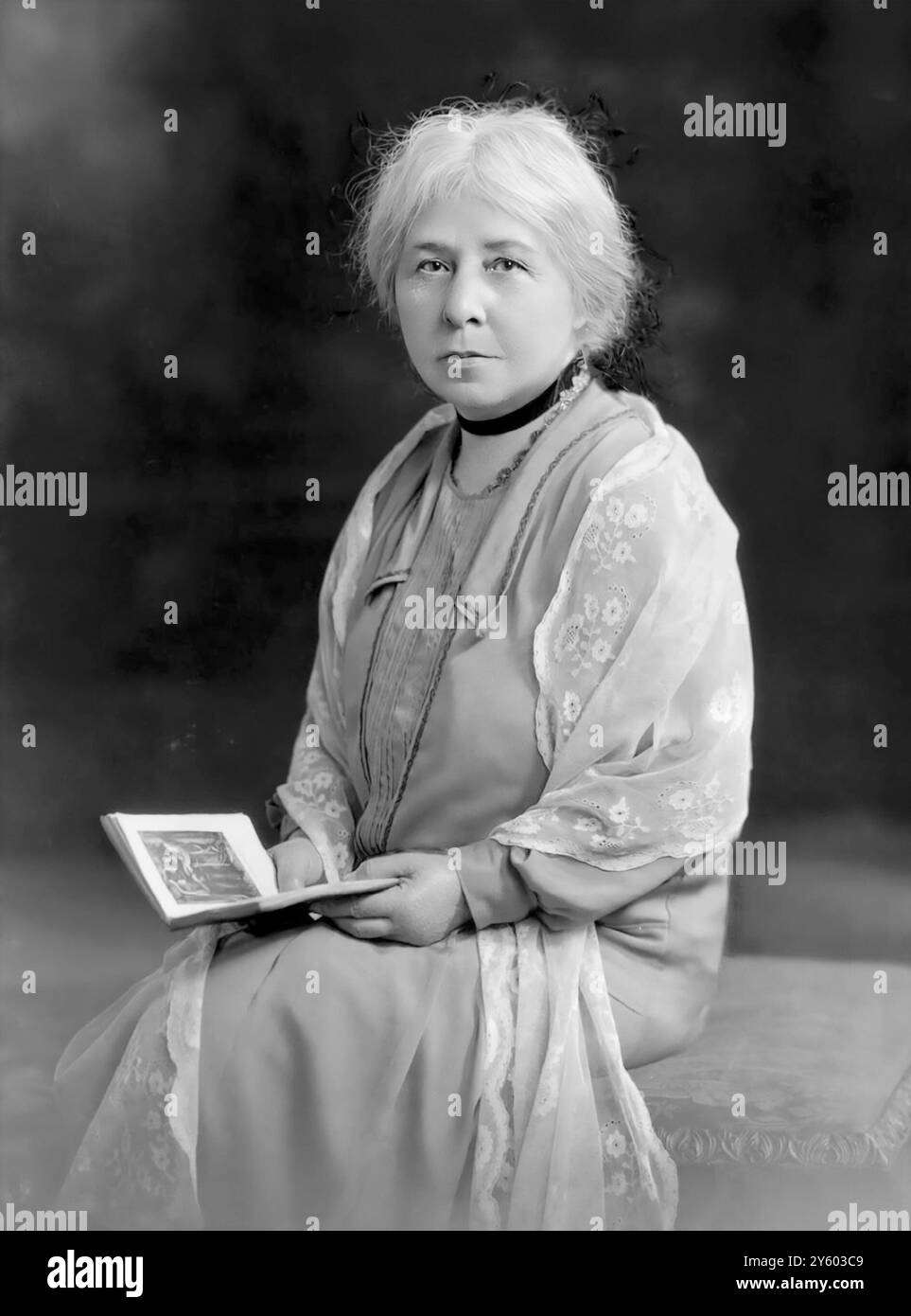 Margaret Murray. Portrait of the Anglo-Indian egyptologist ...