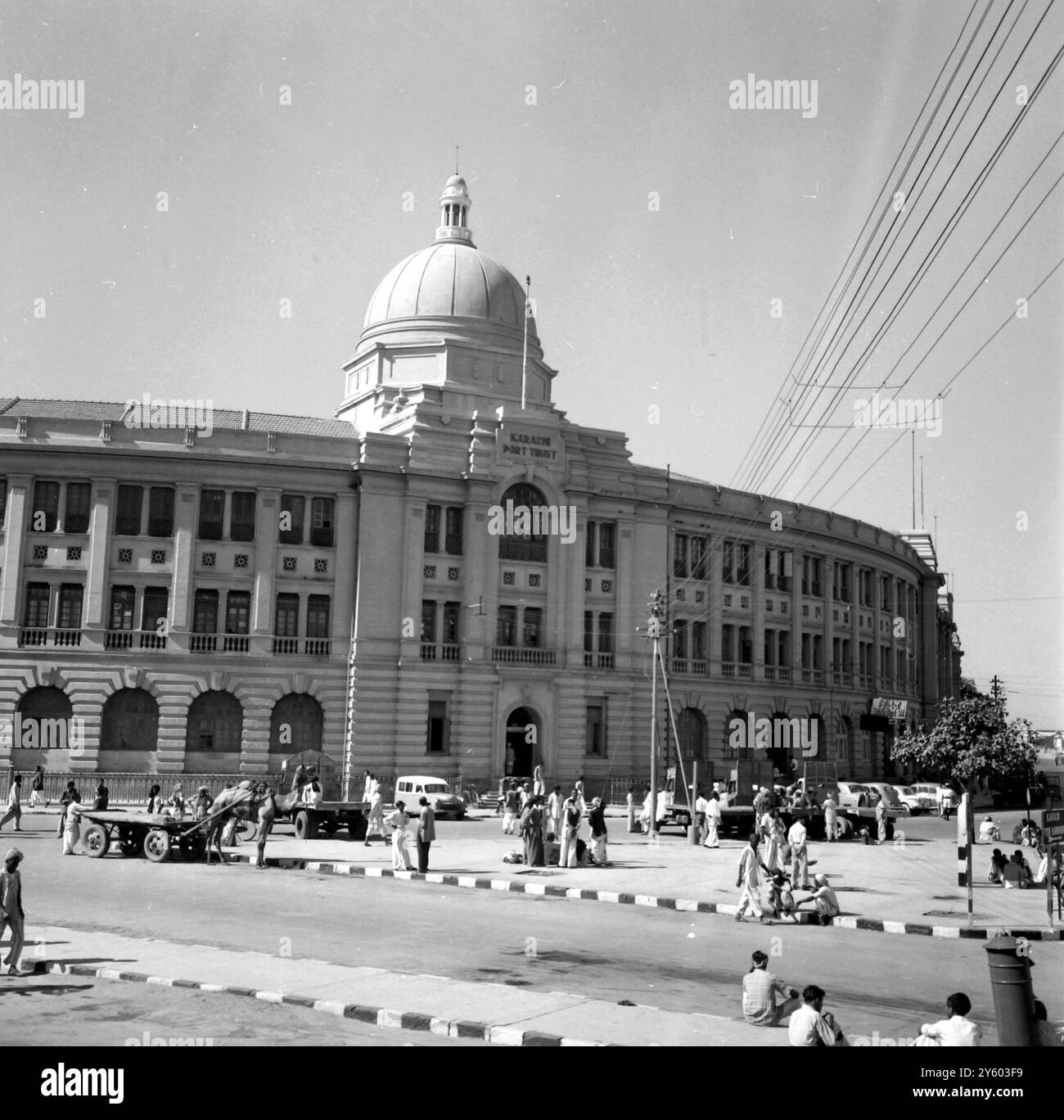 BUILDINGS OF KARACHI, PAKISTAN - THE PORT AUTHORITY 13 MARCH 1961 Stock ...