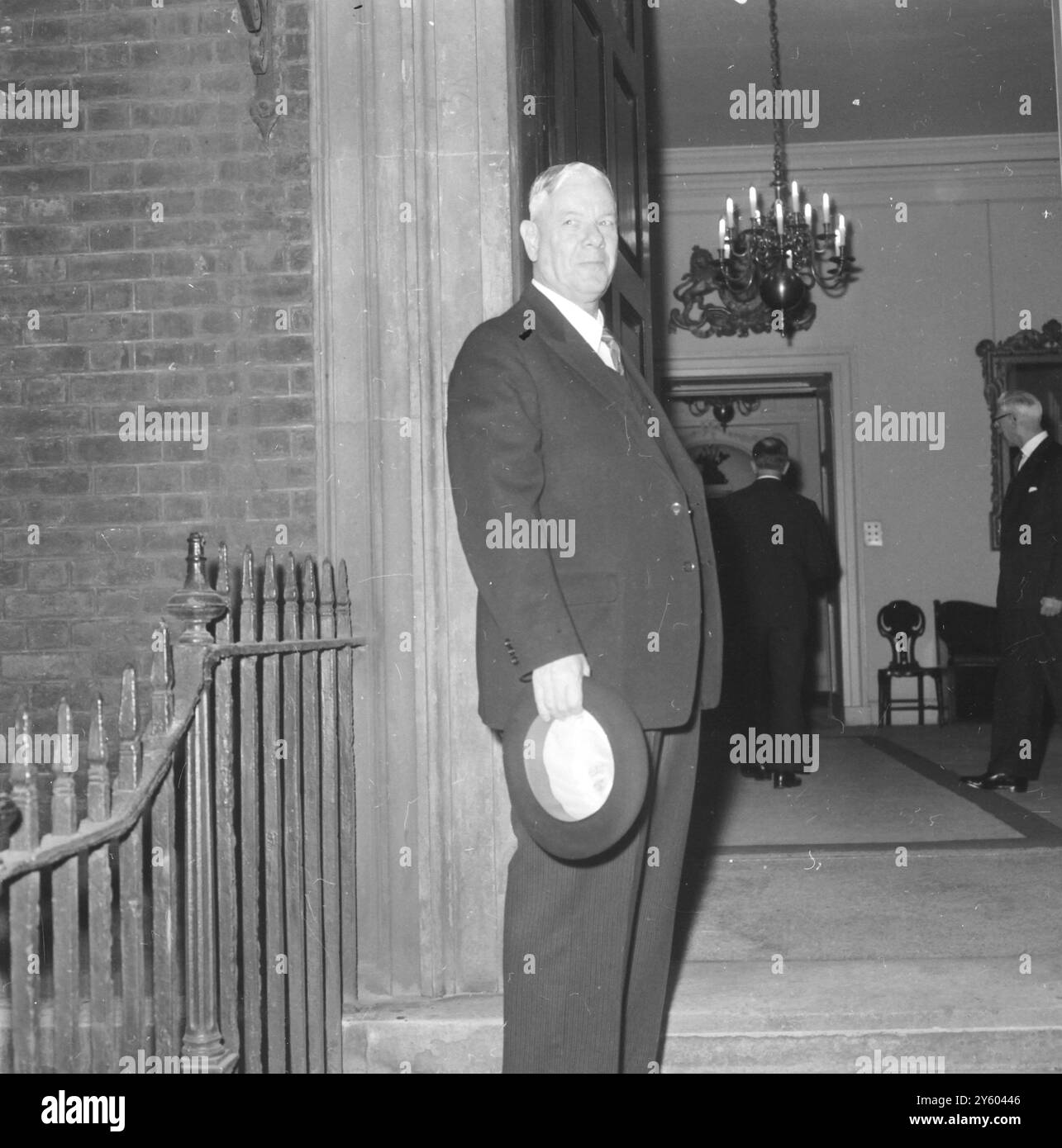 THE SOUTH AFRICAN PRIME MINISTER HENDRIK VERWOERD IN LONDON 7 MARCH ...