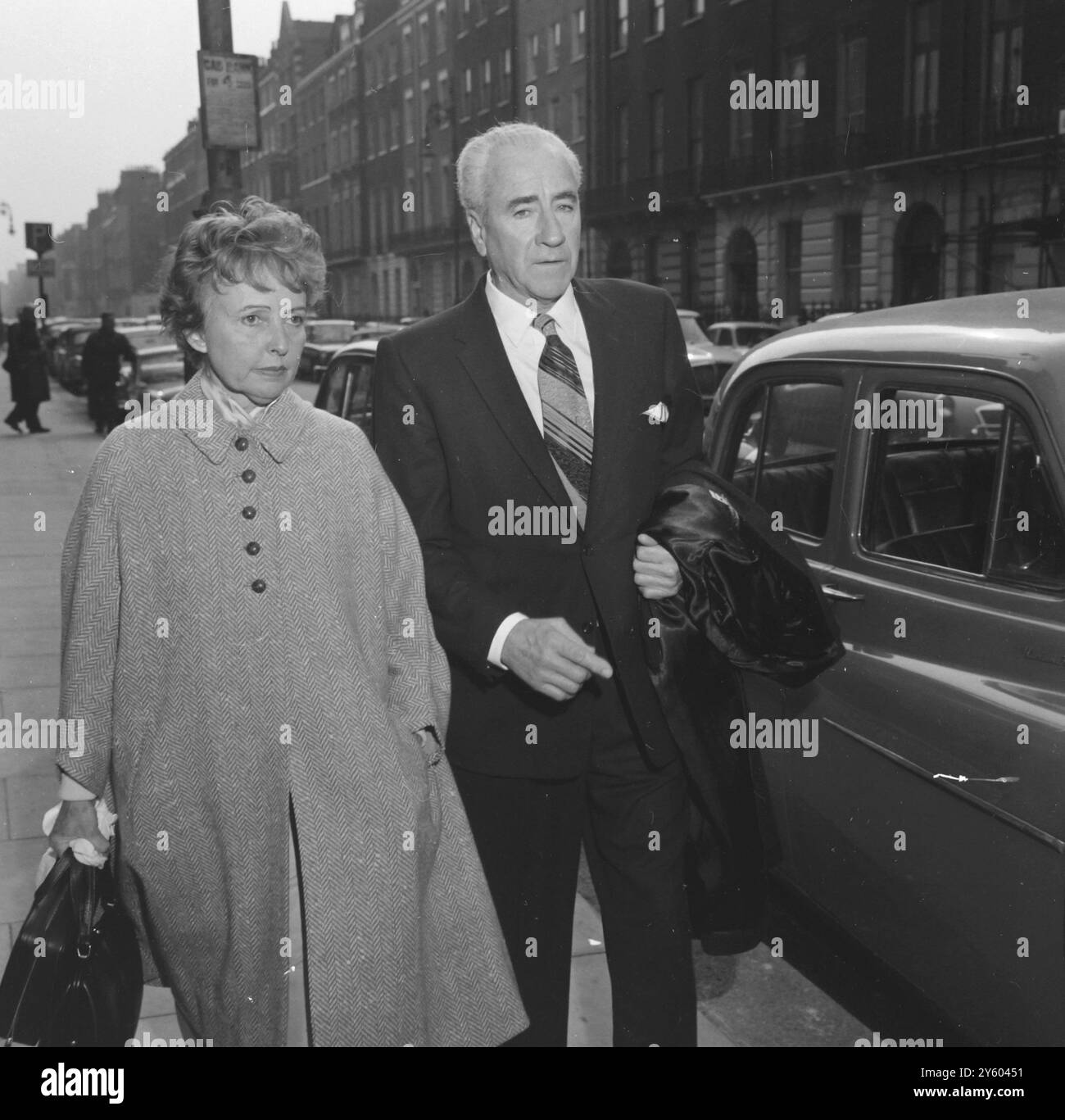 FRANCIS TAYLOR - PARENT OF ACTRESS ELIZABETH TAYLOR IN LONDON CLINIC ...