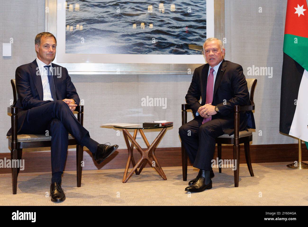 Abdullah ii de jordan hi-res stock photography and images - Alamy