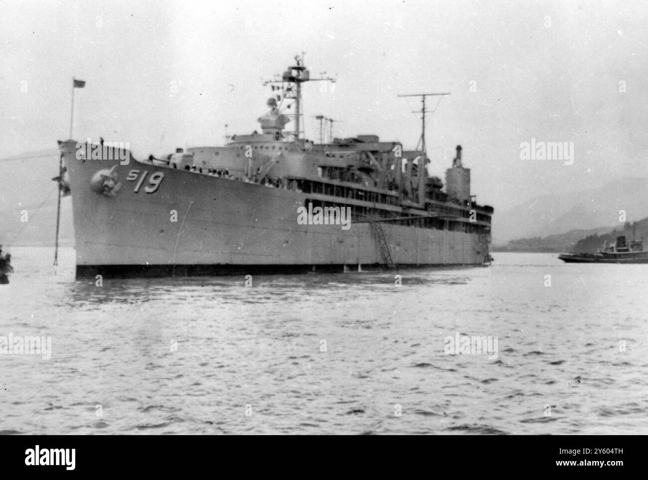 HOLY LOCH ANCHORAGE FOR PROTEUS, SCOTLAND 3 MARCH 1961 Stock Photo - Alamy