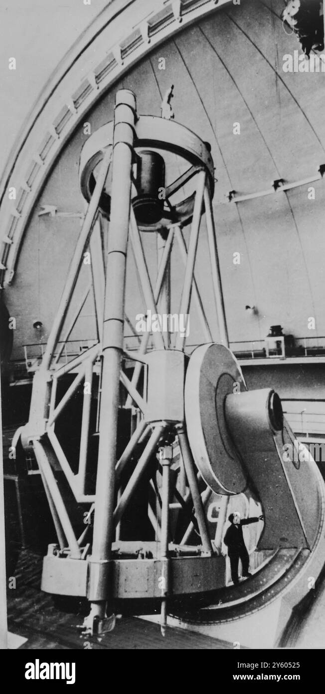 LARGEST TELESCOPE IN EUROPE - MIRROR REACTOR - MOSCOW 2 MARCH 1961 ...