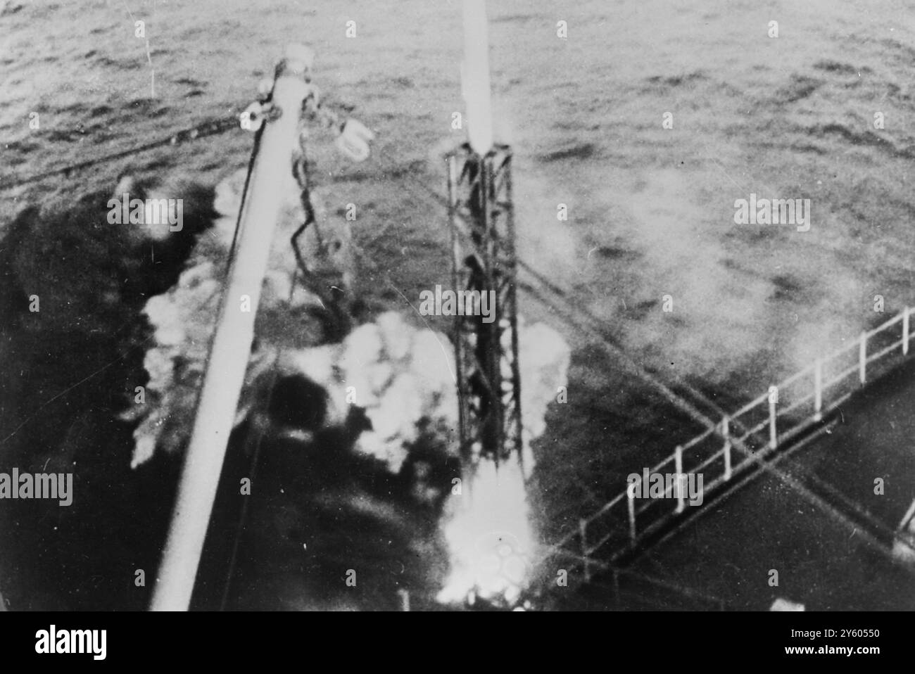 GUIDED MISSILE AND ROCKETS METEOROLOGICAL ROCKET LAUNCHED 2 MARCH 1961 ...