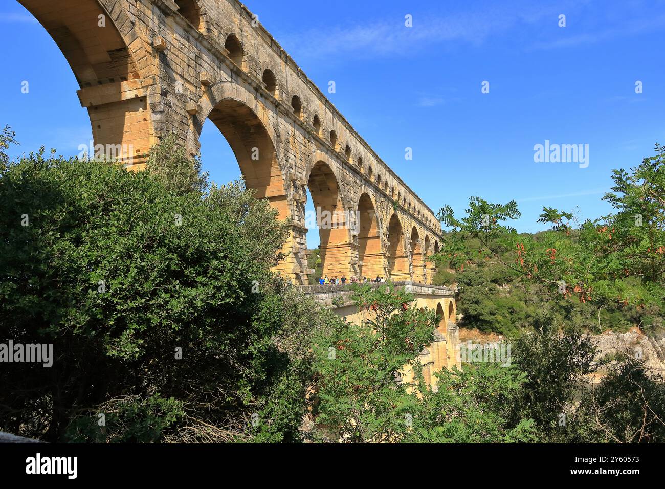 Provence, France in Europe - August 25 2024: people visit and enjoy ...
