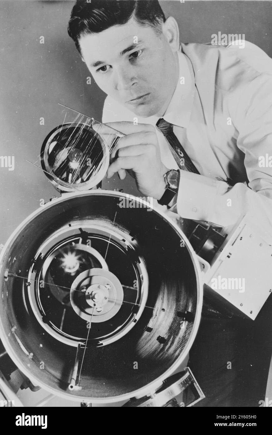 OUTER SPACE RADAR 28 FEBRUARY 1961 Stock Photo - Alamy