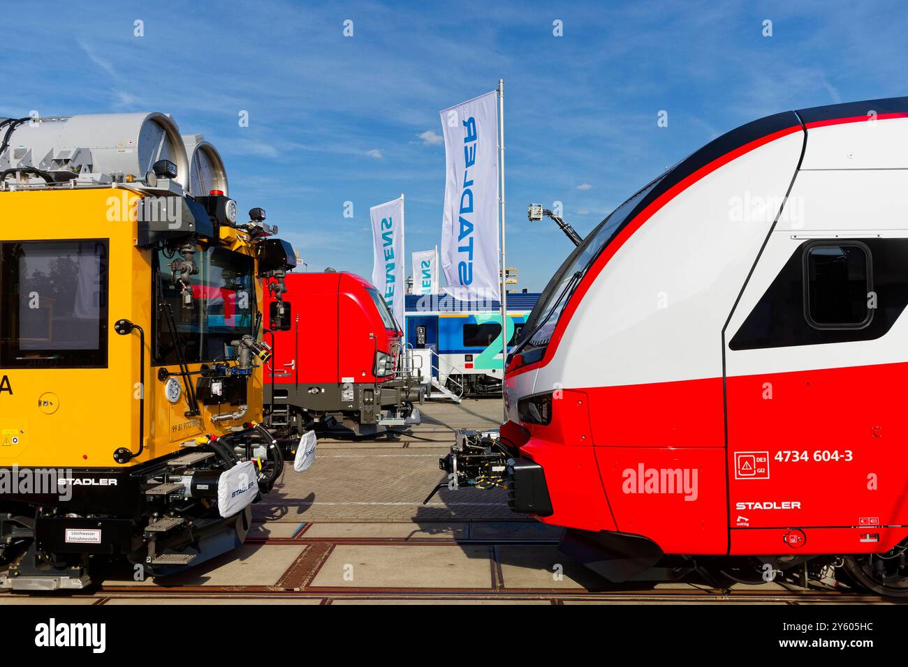 InnoTrans 2024 Verkehrstechnik-Messe 2024-09-23 Deutschland, Berlin Verkehrstechnik-Fachmese ...