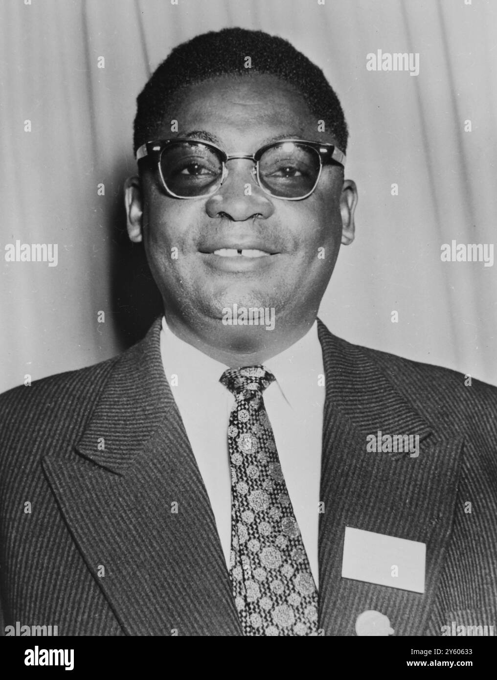 JOSEPH KASONGO PORTRAIT / 24 FEBRUARY 1961 Stock Photo - Alamy