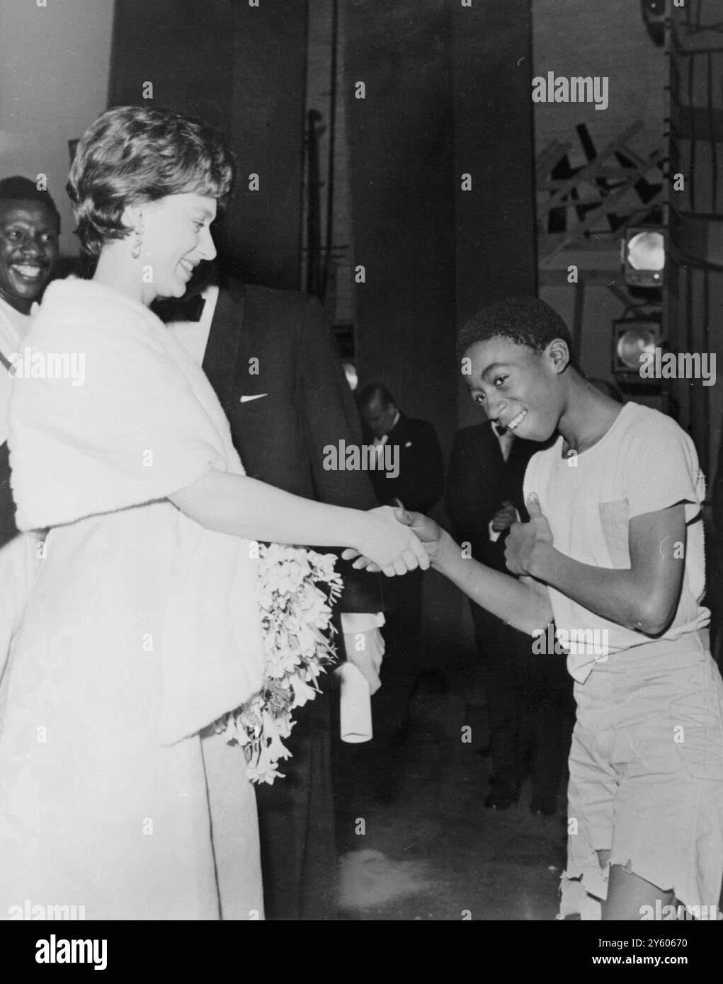 MABASO LEMMIE PRINCESS MARGARET JAZZ MUSICAL / 23 FEBRUARY 1961 Stock ...