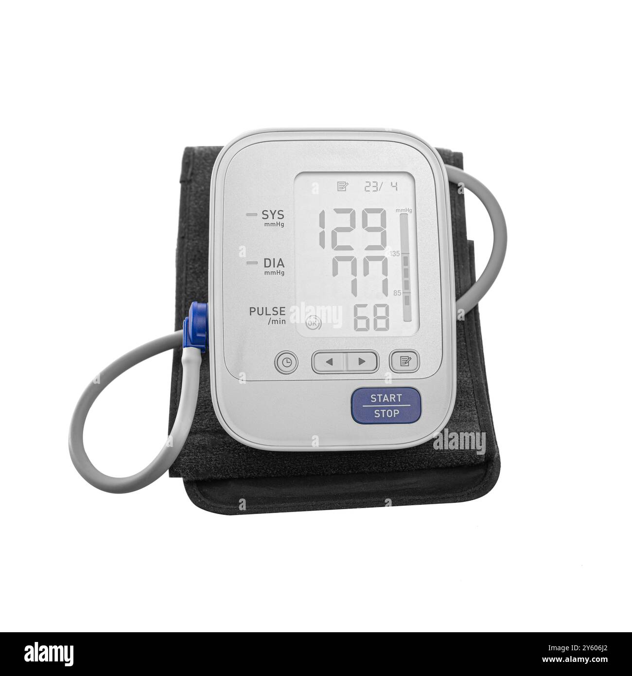 Tonometer for pressure isolated on white Stock Photo - Alamy