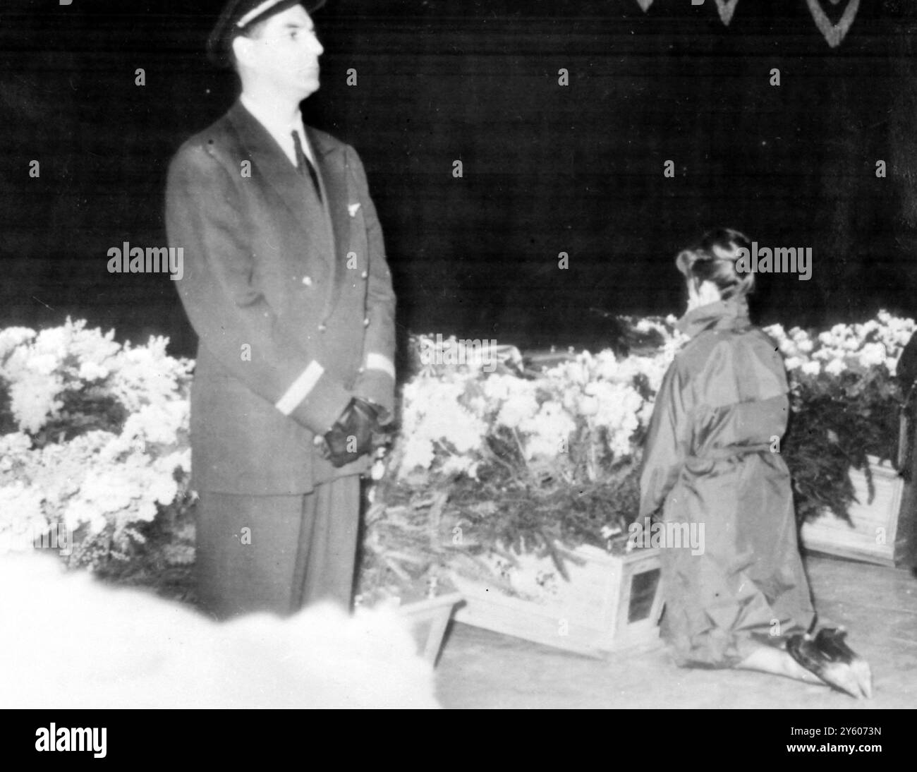 FUNERALS PASSENGERS KILLED IN BOEING 707 CRASH IN BRUSSELS 17 FEBRUARY ...