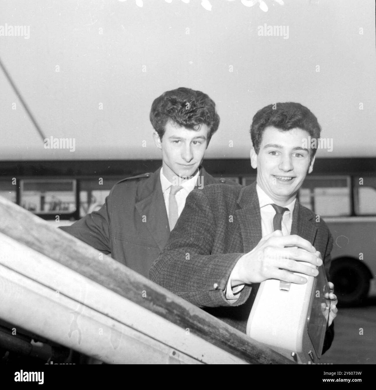 ROBERT AND JOHN ALLISON LEAVE FOR EUROPEAN SONG CONTEST IN VIENNA 17 ...