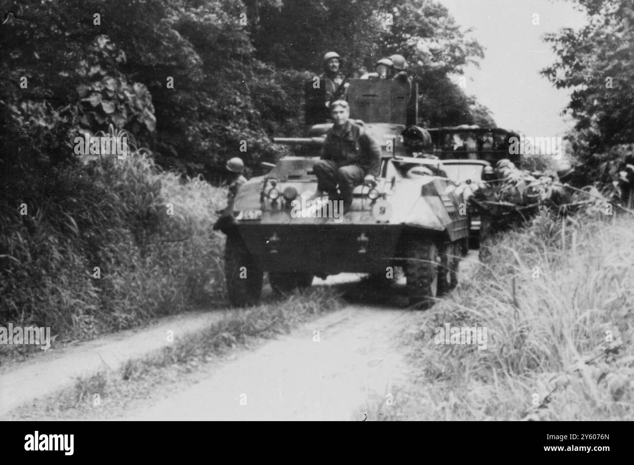 EUROPEANS FIGHT WITH KATANGA ARMY 16 FEBRUARY 1961 Stock Photo - Alamy