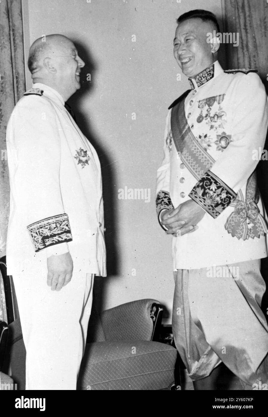 King of laos Black and White Stock Photos & Images - Alamy