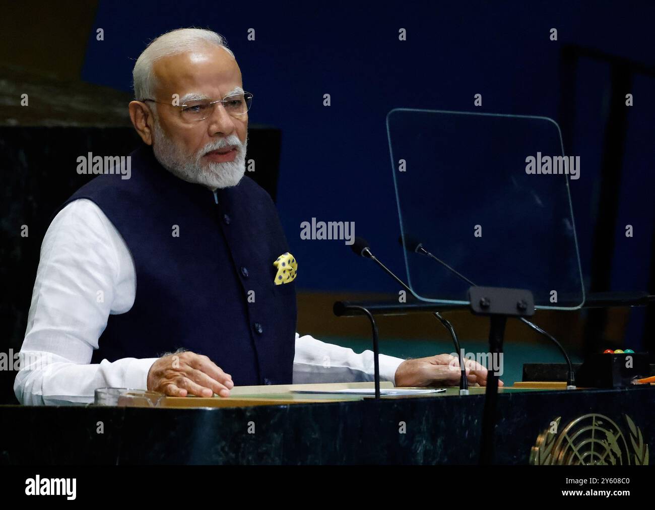 New York, United States. 22nd Sep, 2024. Prime Minister of India ...