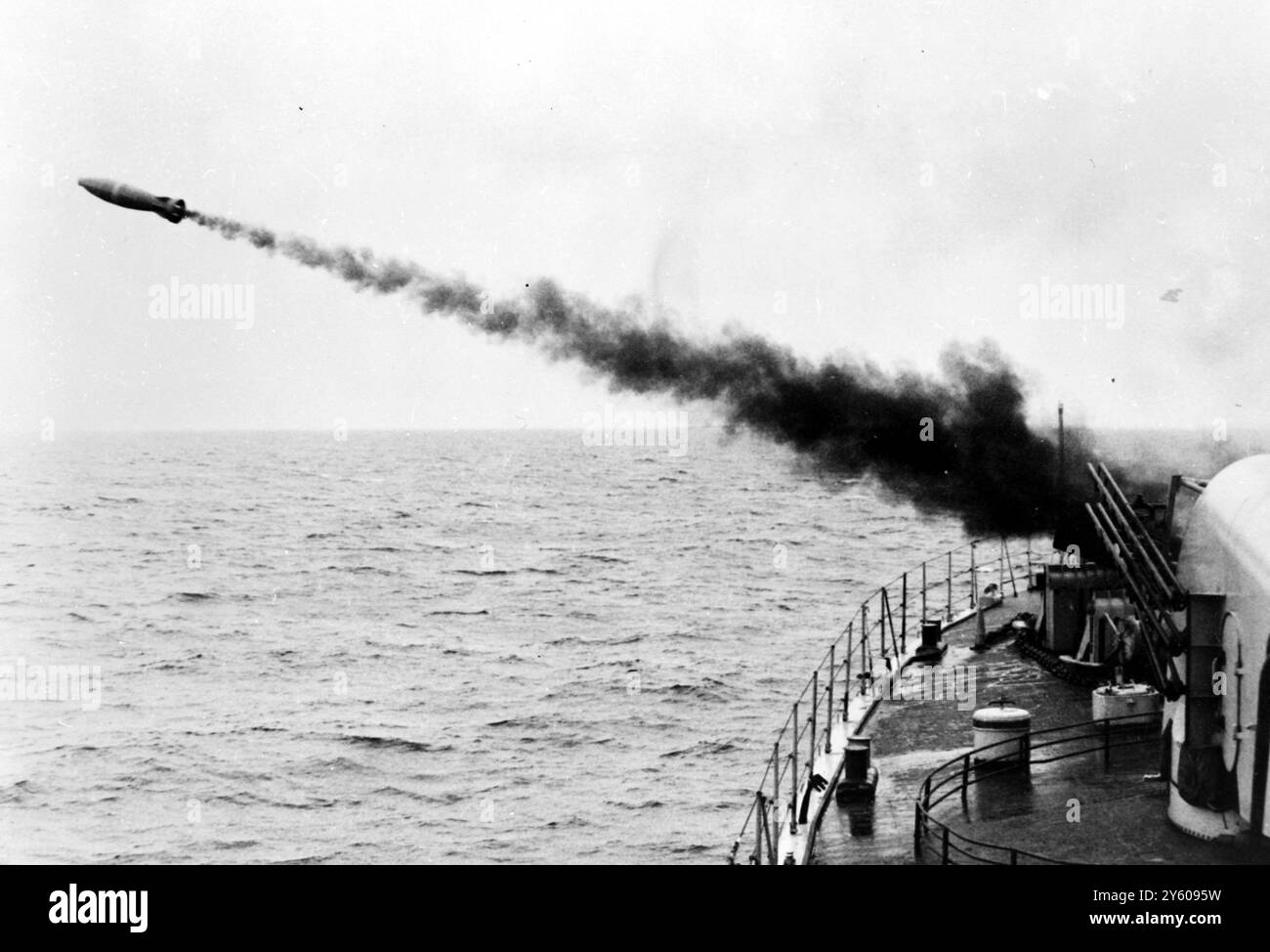 GUIDED MISSILE AND ROCKETS ANTI SUB ROCKET FIRED BY SWEDISH 2 FEBRUARY ...