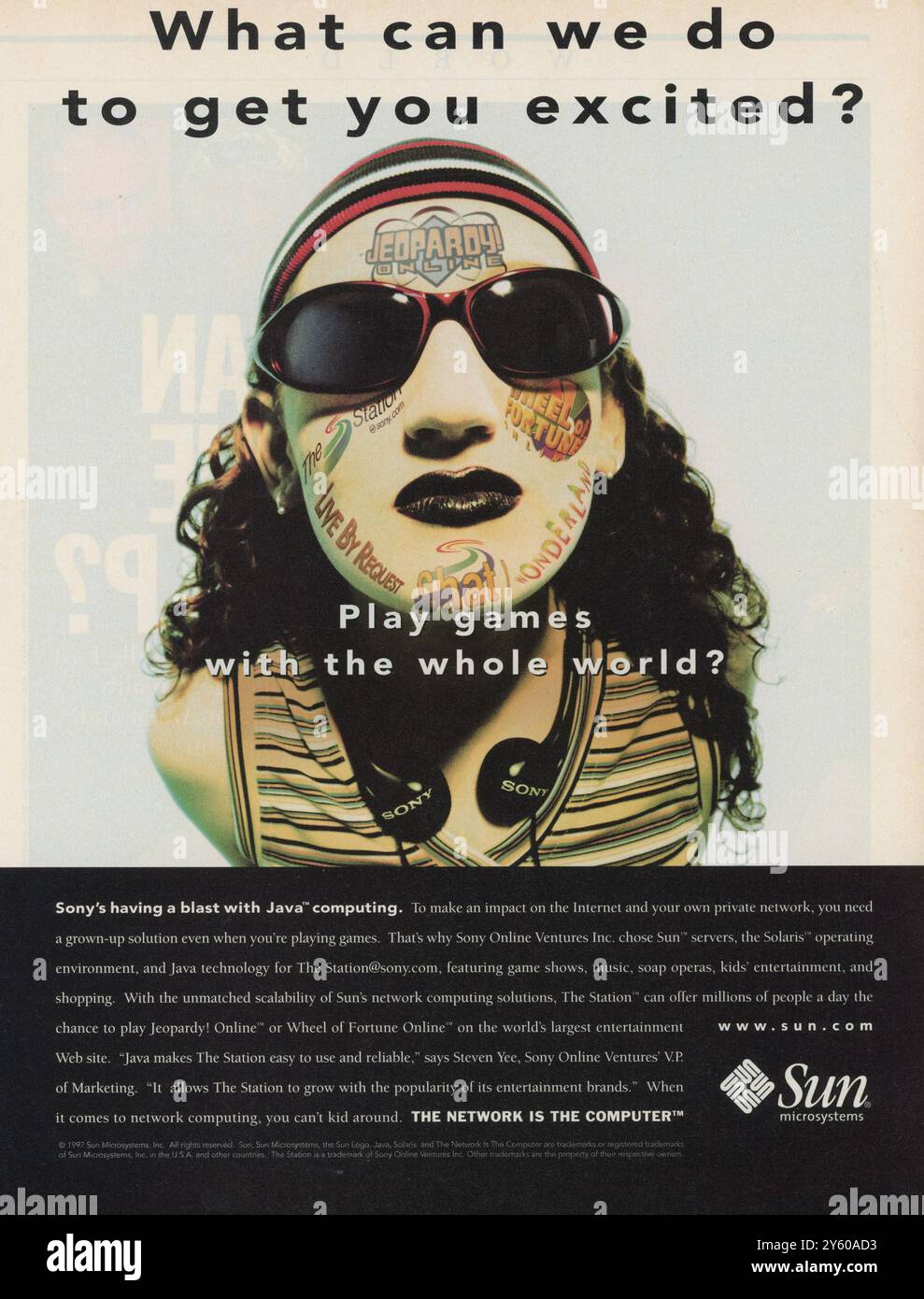 Vintage "Time" Magazine 15 September 1997 issue advert, USA Stock Photo ...