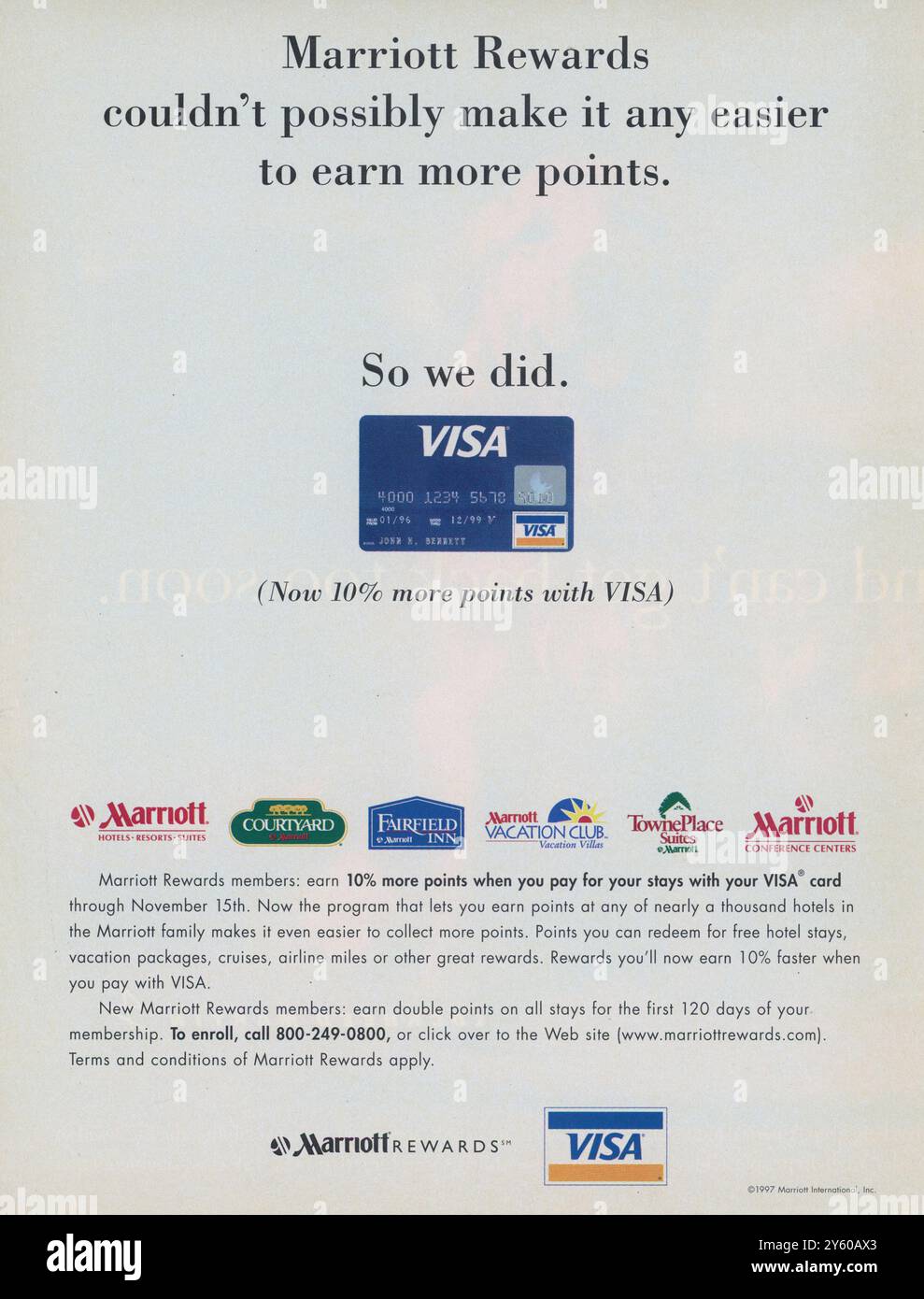 Vintage "Time" Magazine 15 September 1997 issue advert, USA Stock Photo ...