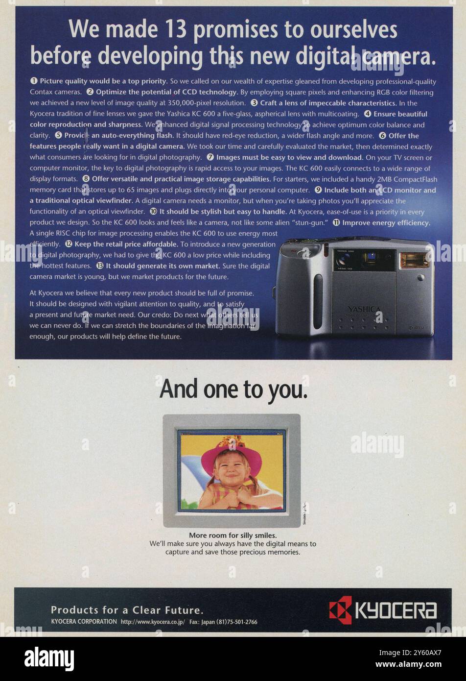 Vintage "Time" Magazine 15 September 1997 issue advert, USA Stock Photo ...