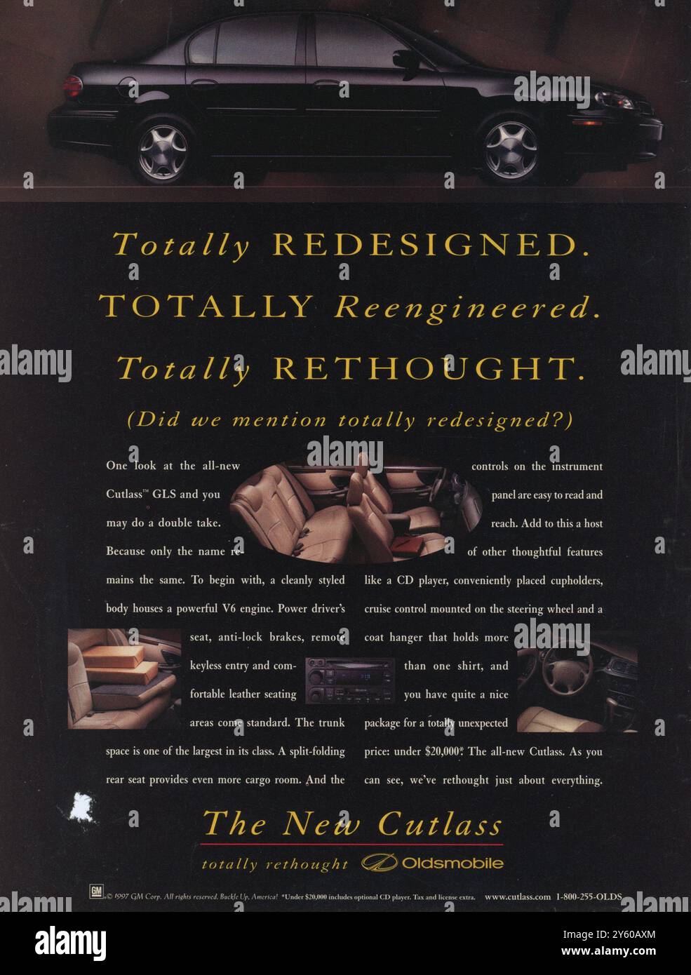 Vintage "Time" Magazine 15 September 1997 issue advert, USA Stock Photo ...