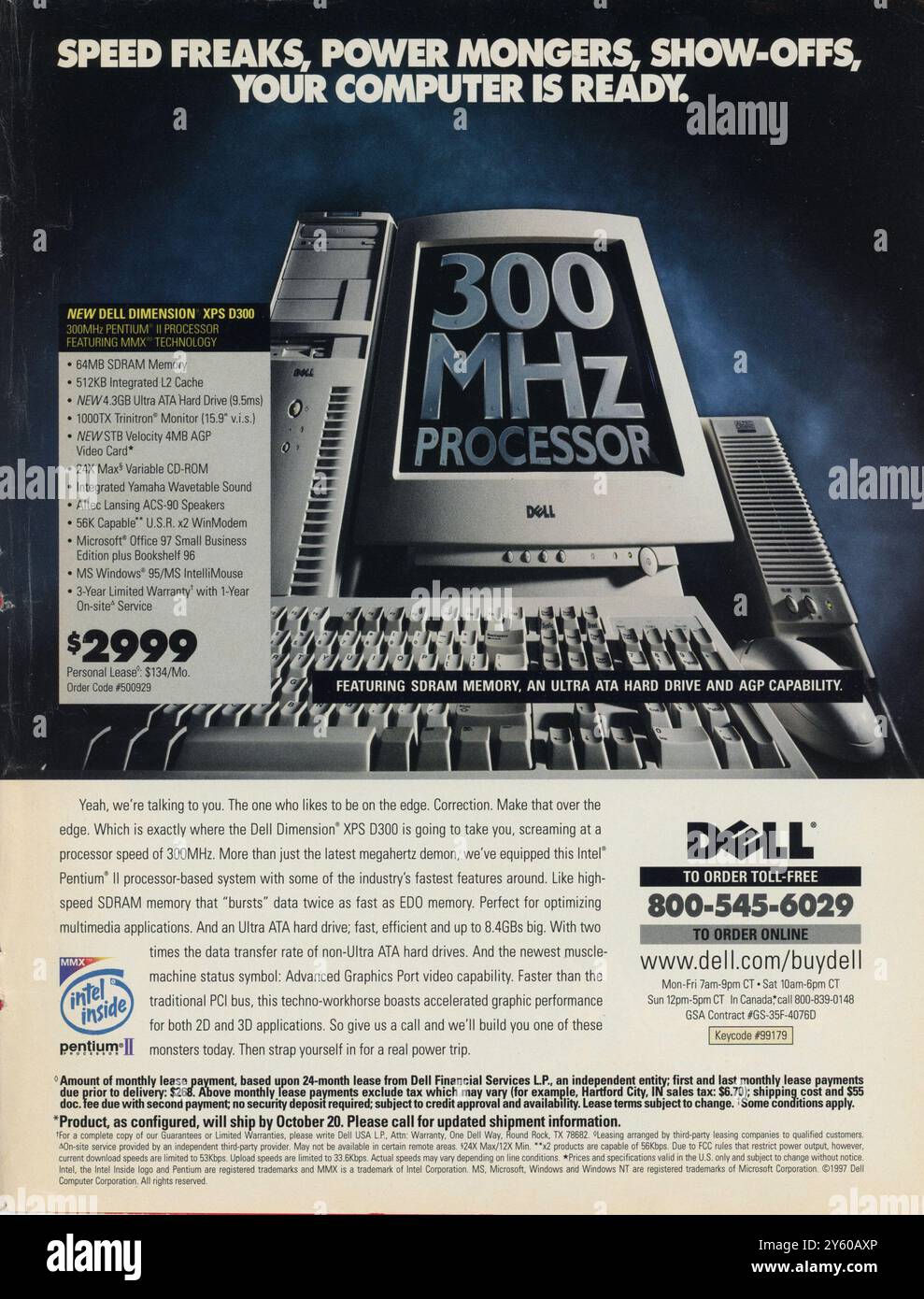 Vintage "Time" Magazine 15 September 1997 issue advert, USA Stock Photo ...