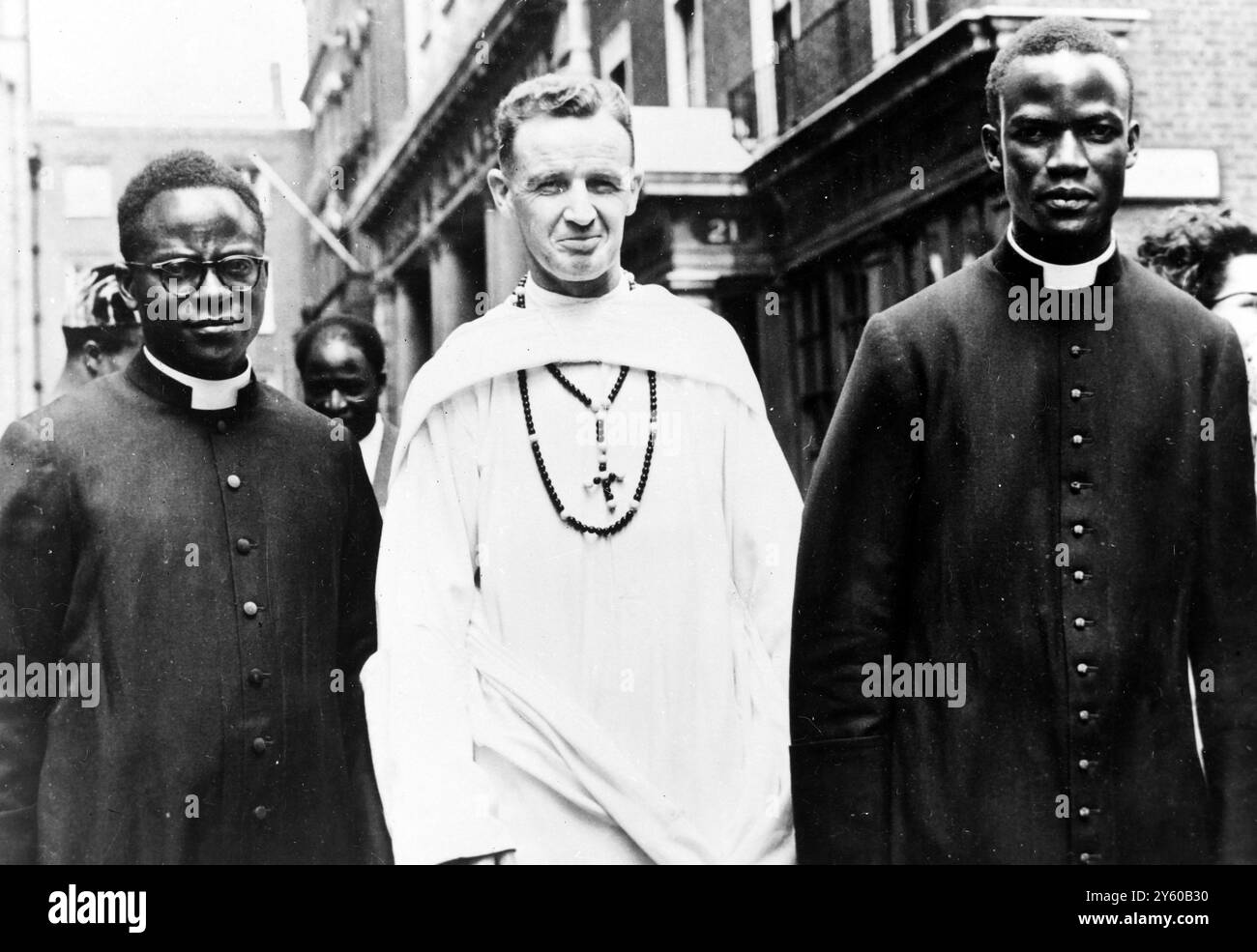 AFRICAN PRIESTS: FATHER JOHN KAKUBI, HILARYTIBANYENDA AND ANDREW MURPHY ...