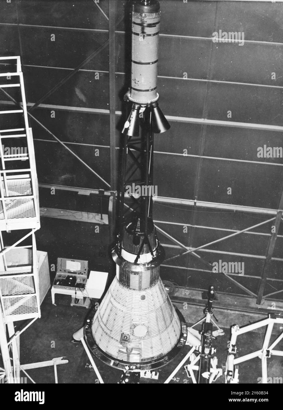 GUIDED MISSILE AND ROCKETS MERCURY PROJECT 20 JANUARY 1961 Stock Photo ...