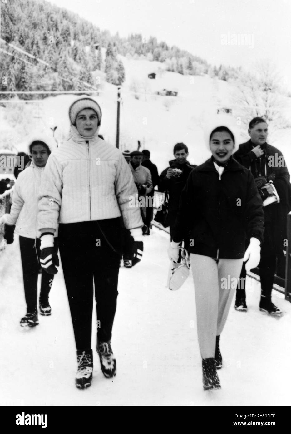 PRINCESS ALEXANDRA WITH QUEEN SIRIKIT ON HOLIDAYS IN SWITZERLAND 5 ...
