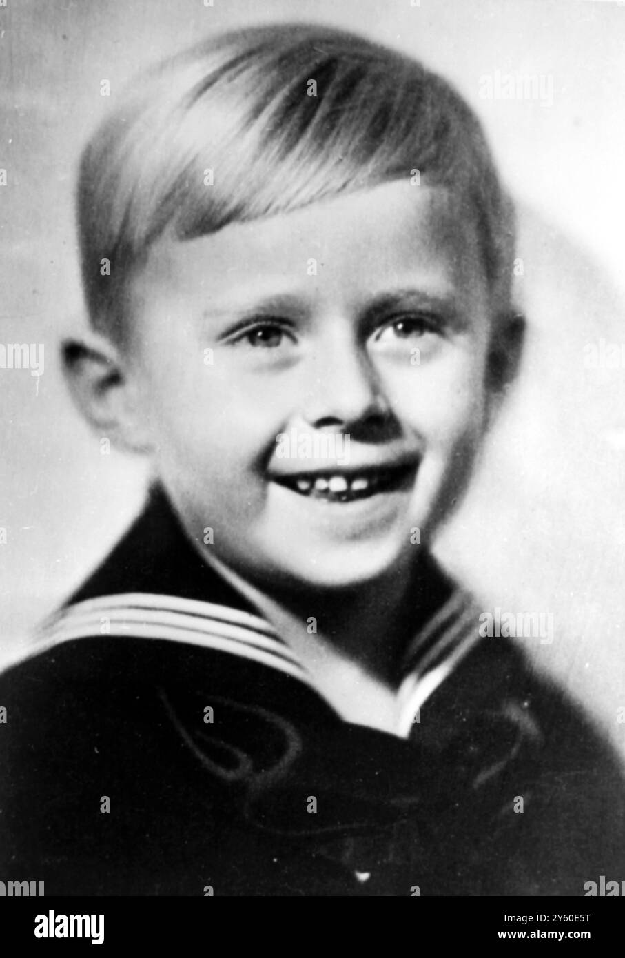 EARLY PORTRAIT OF JOHAN MARTIN FERNER - TO MARRY PRINCESS ASTRID OF ...