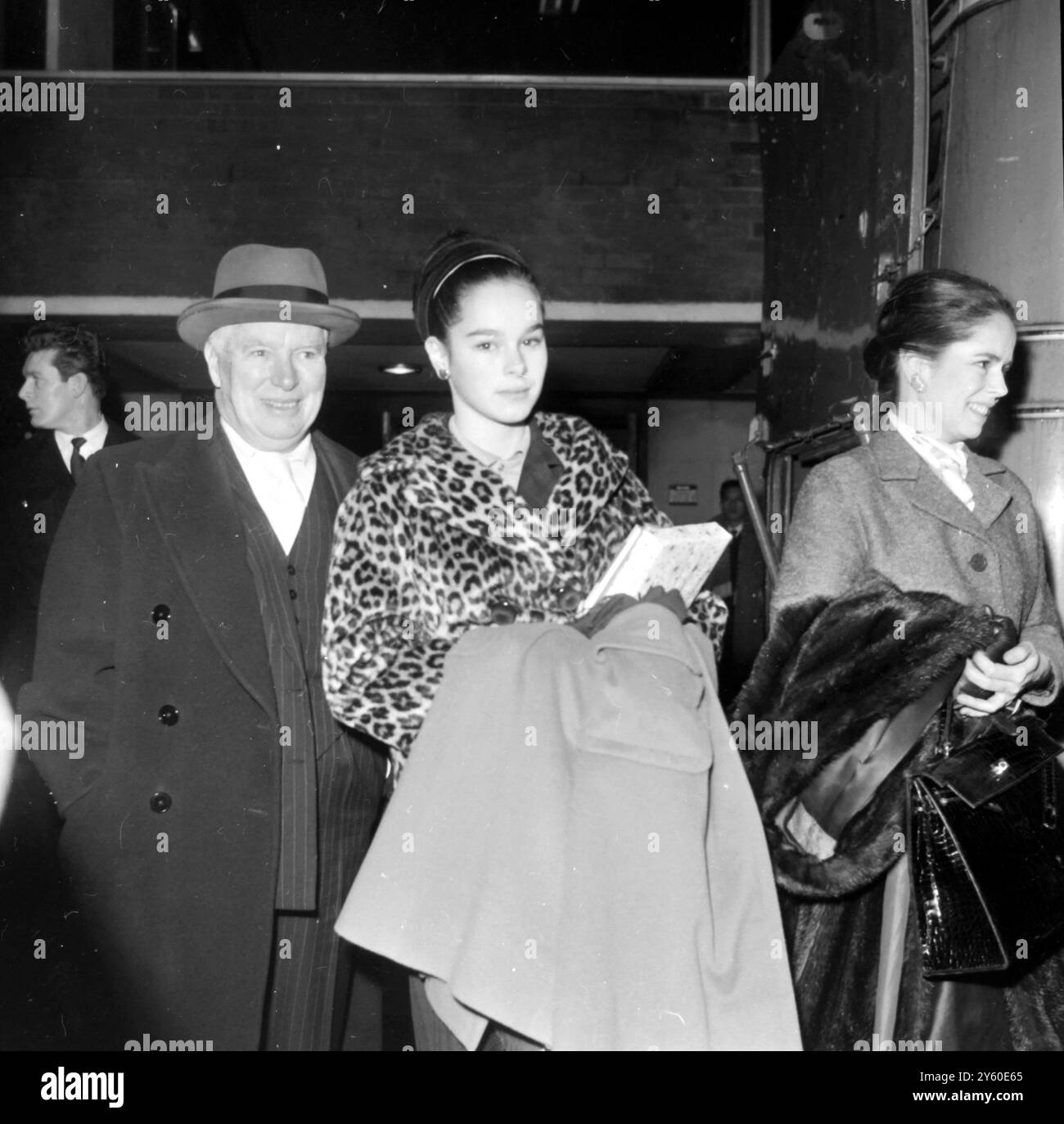 Daughter of oona and charlie chaplin hi-res stock photography and images - Alamy