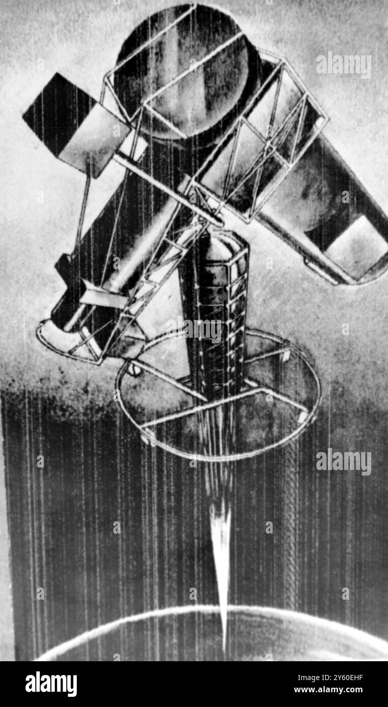 STRATOSCOPE 2 - AN ARTIST'S CONCEPTION 30 DECEMBER 1960 Stock Photo - Alamy