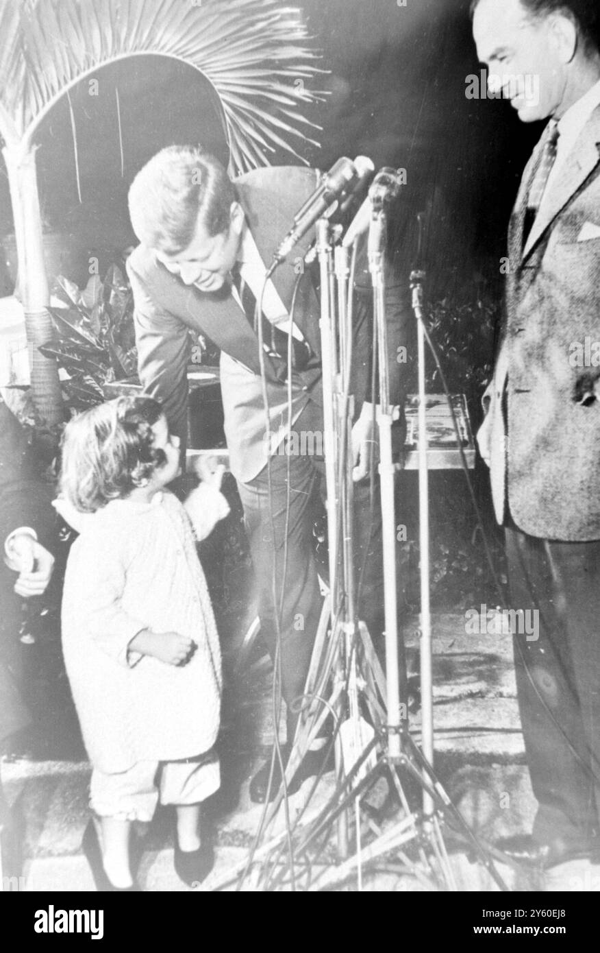 John f kennedy at press conference hi-res stock photography and images ...