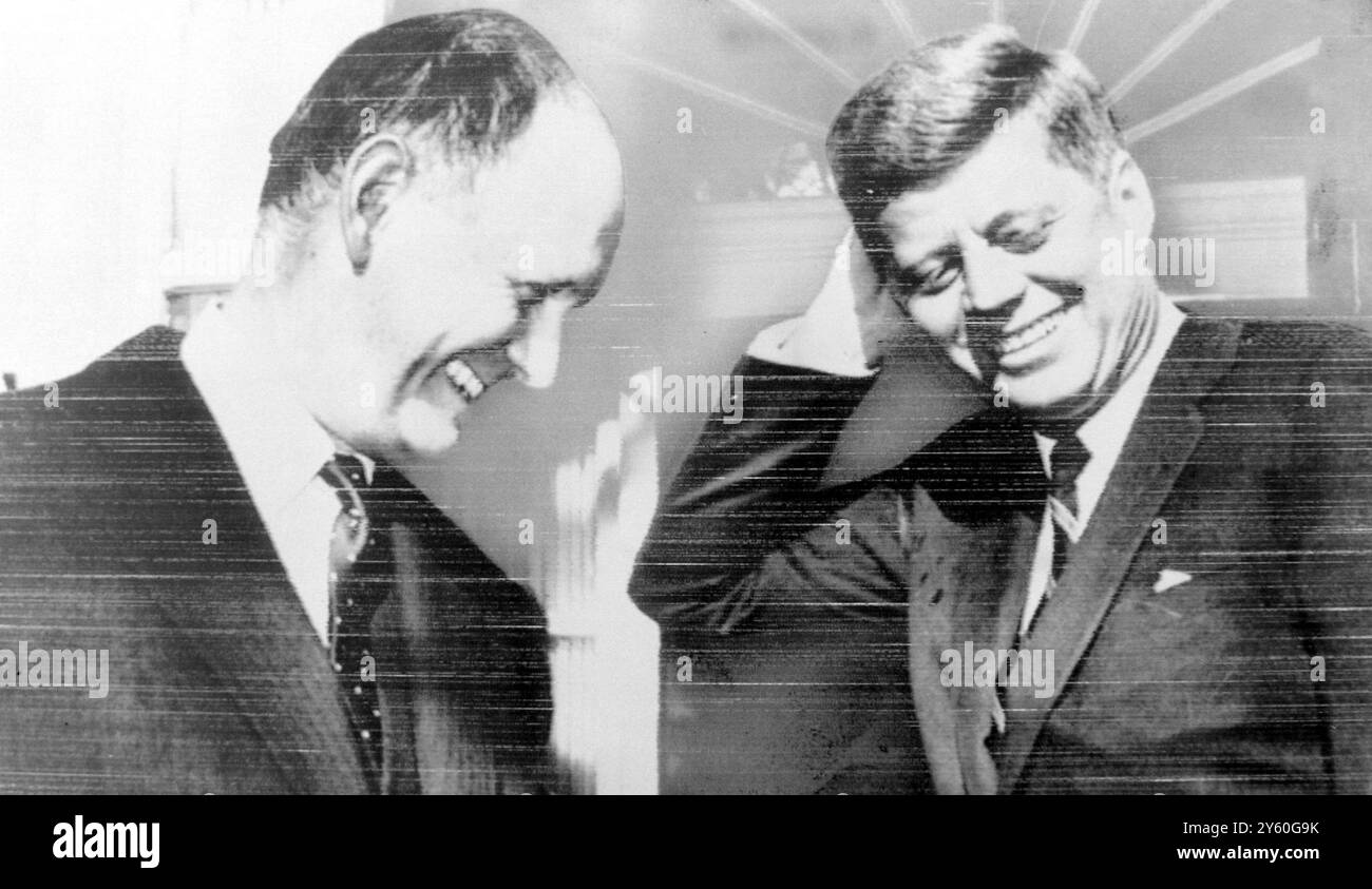 JOHN F KENNEDY DILLON / 17 DECEMBER 1960 Stock Photo - Alamy
