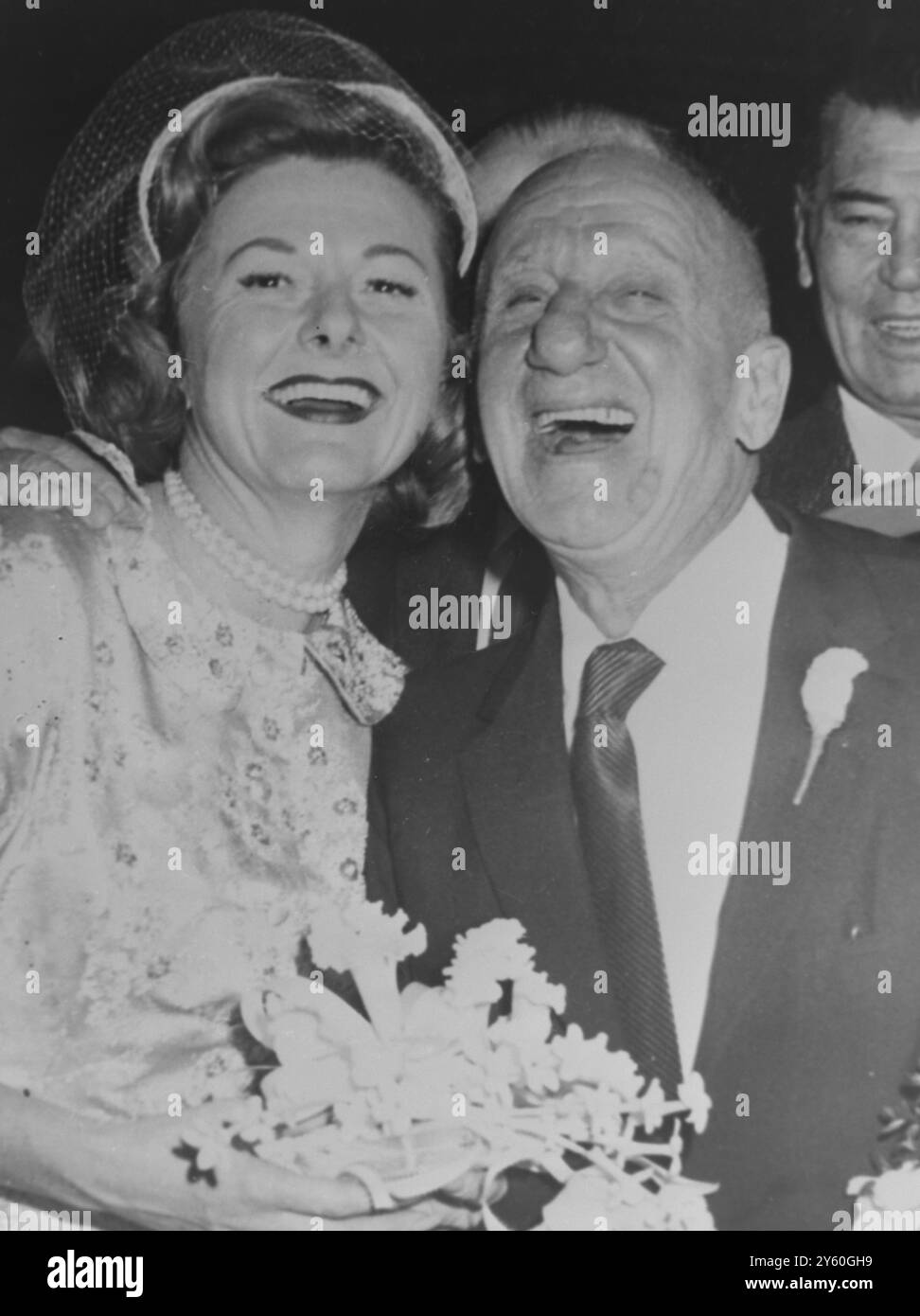 LITTLE MARGIE DURANTE J WEDDING / 15 DECEMBER 1960 Stock Photo - Alamy