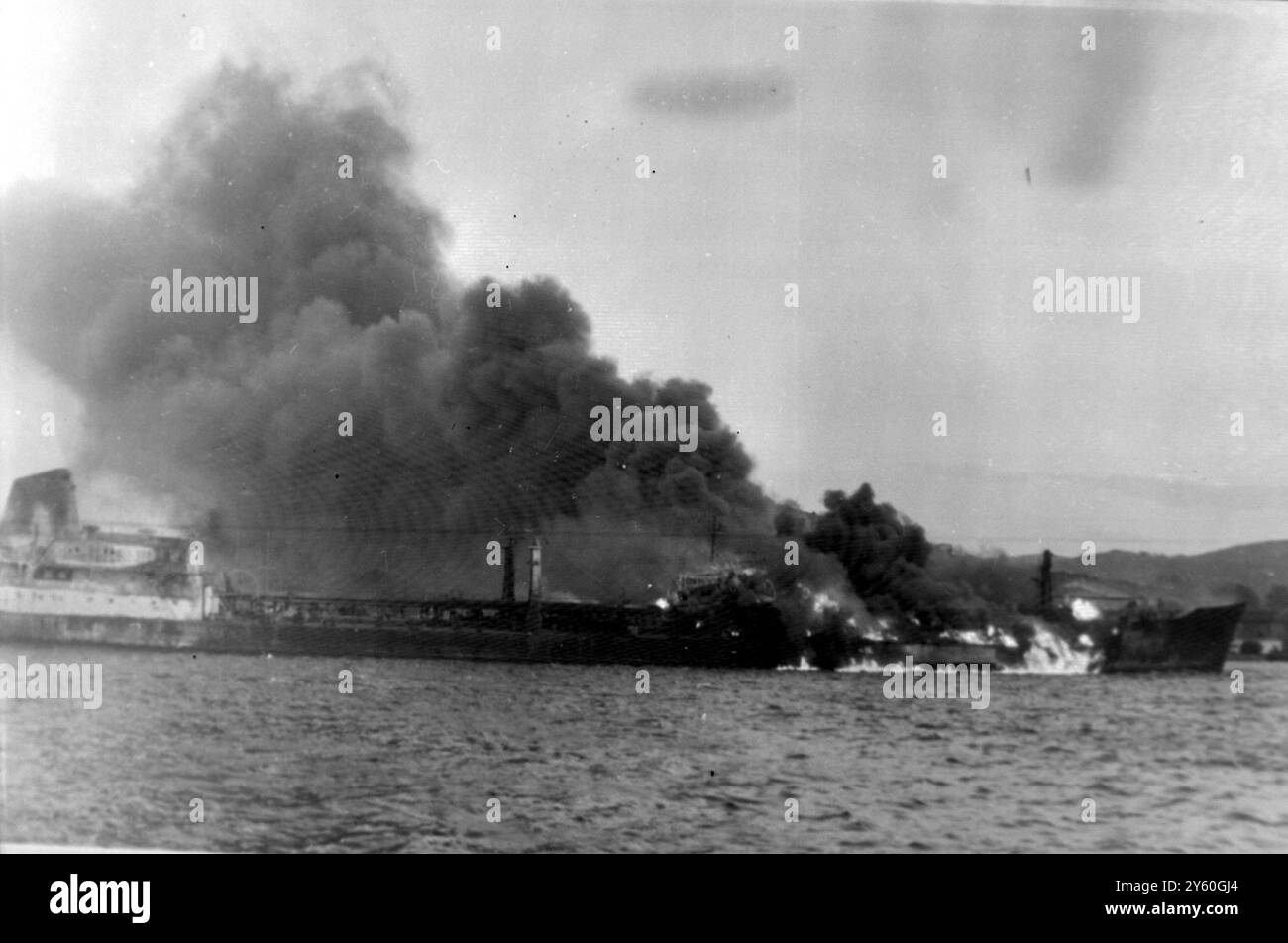 Fire tankers Black and White Stock Photos & Images - Alamy