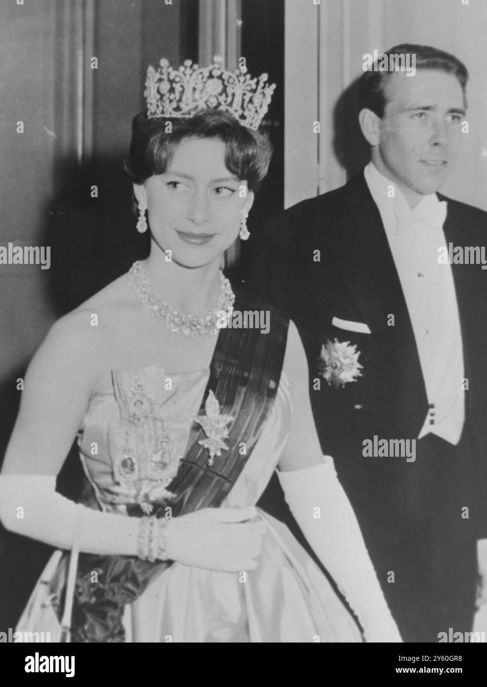 PRINCESS MARGARET WITH HUSBAND ANTONY ARMSTRONG JONES IN BRUSSELS 13 ...