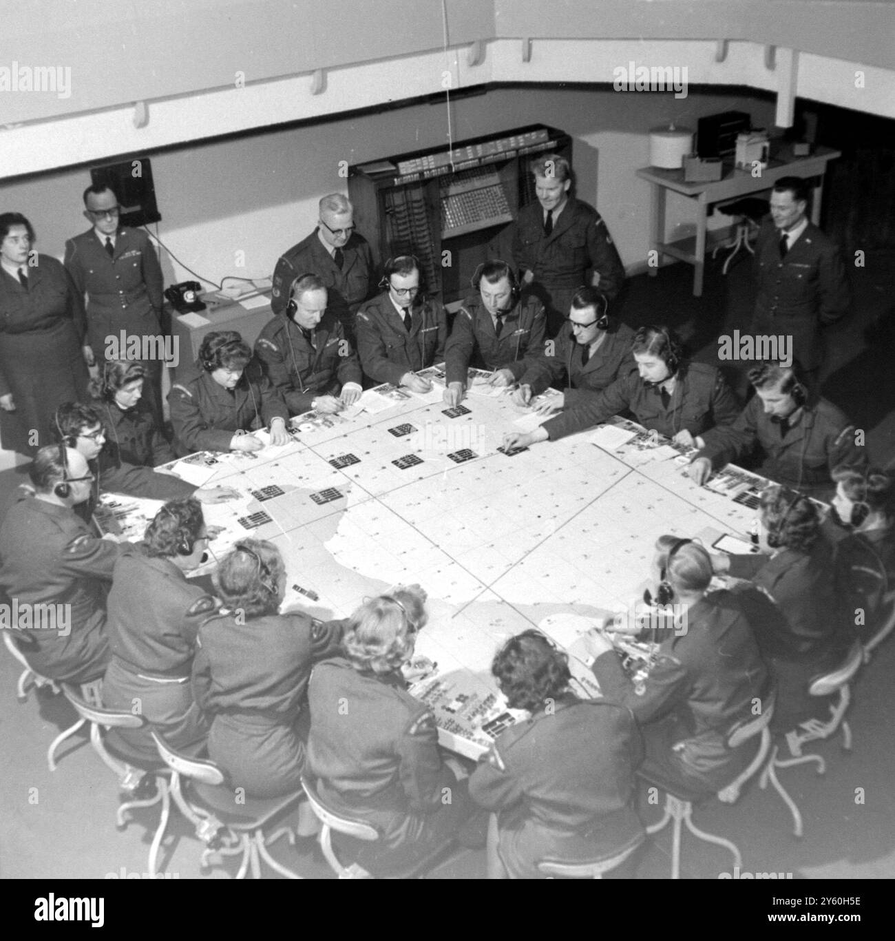 NUCLEAR UNDERGROUNG OBSERVER HEADQUARTER IN FISKERTON 11 DECEMBER 1960 ...