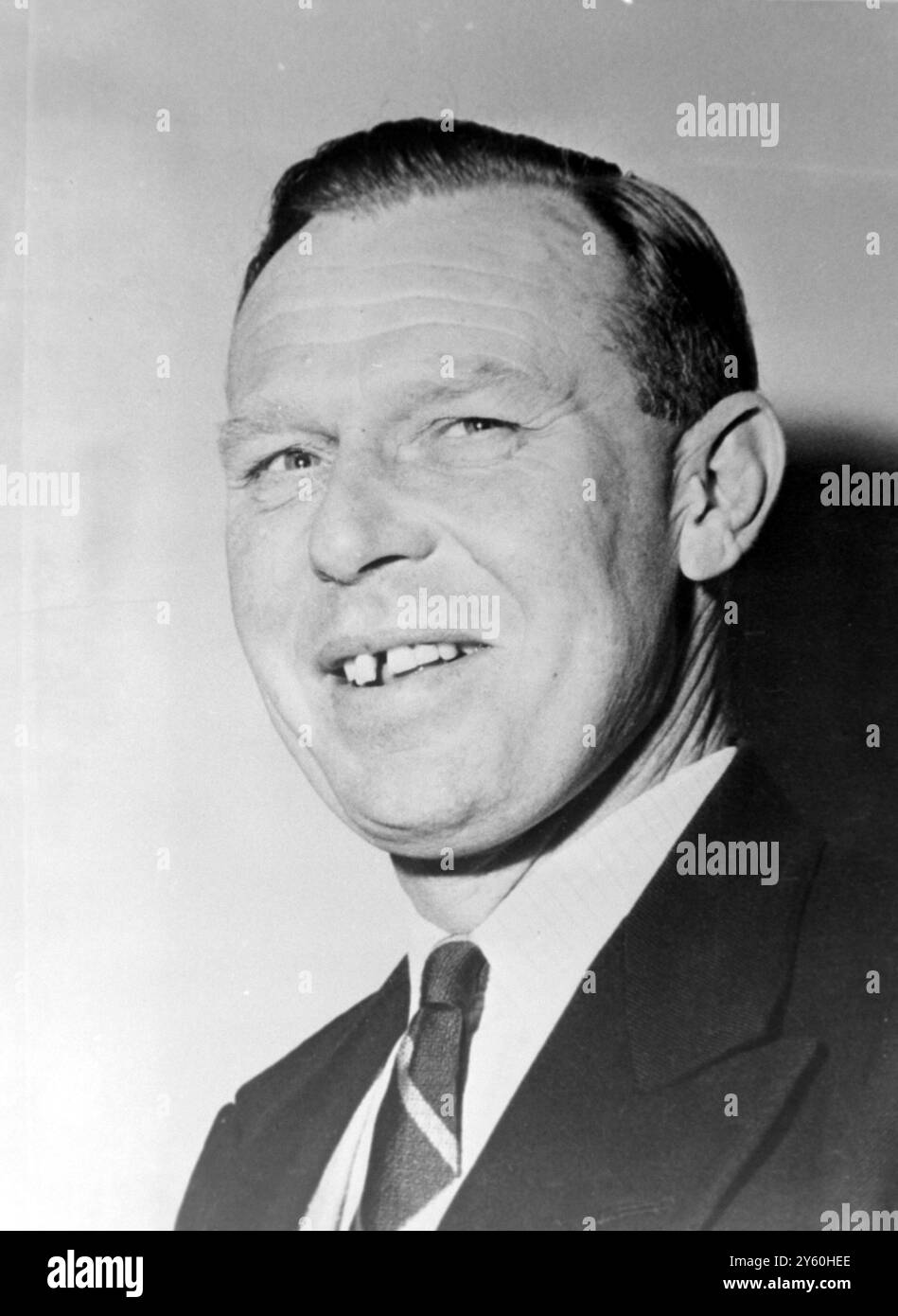 COOK BILL MAJOR / 8 DECEMBER 1960 Stock Photo - Alamy