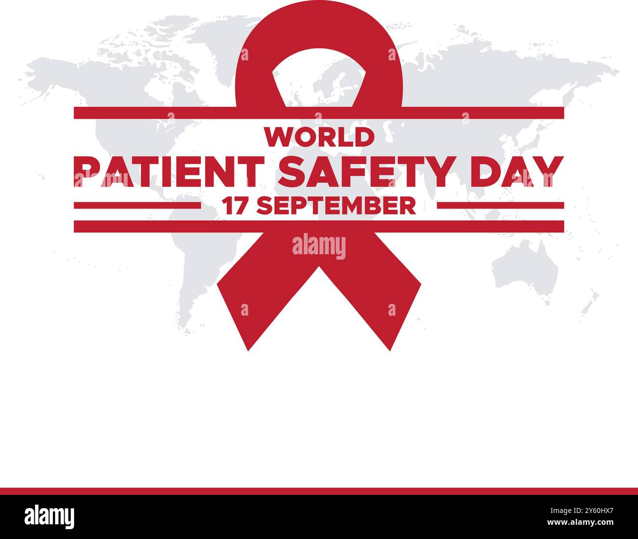 World Patient Safety Day, 17 September, banner, post, poster, ads ...