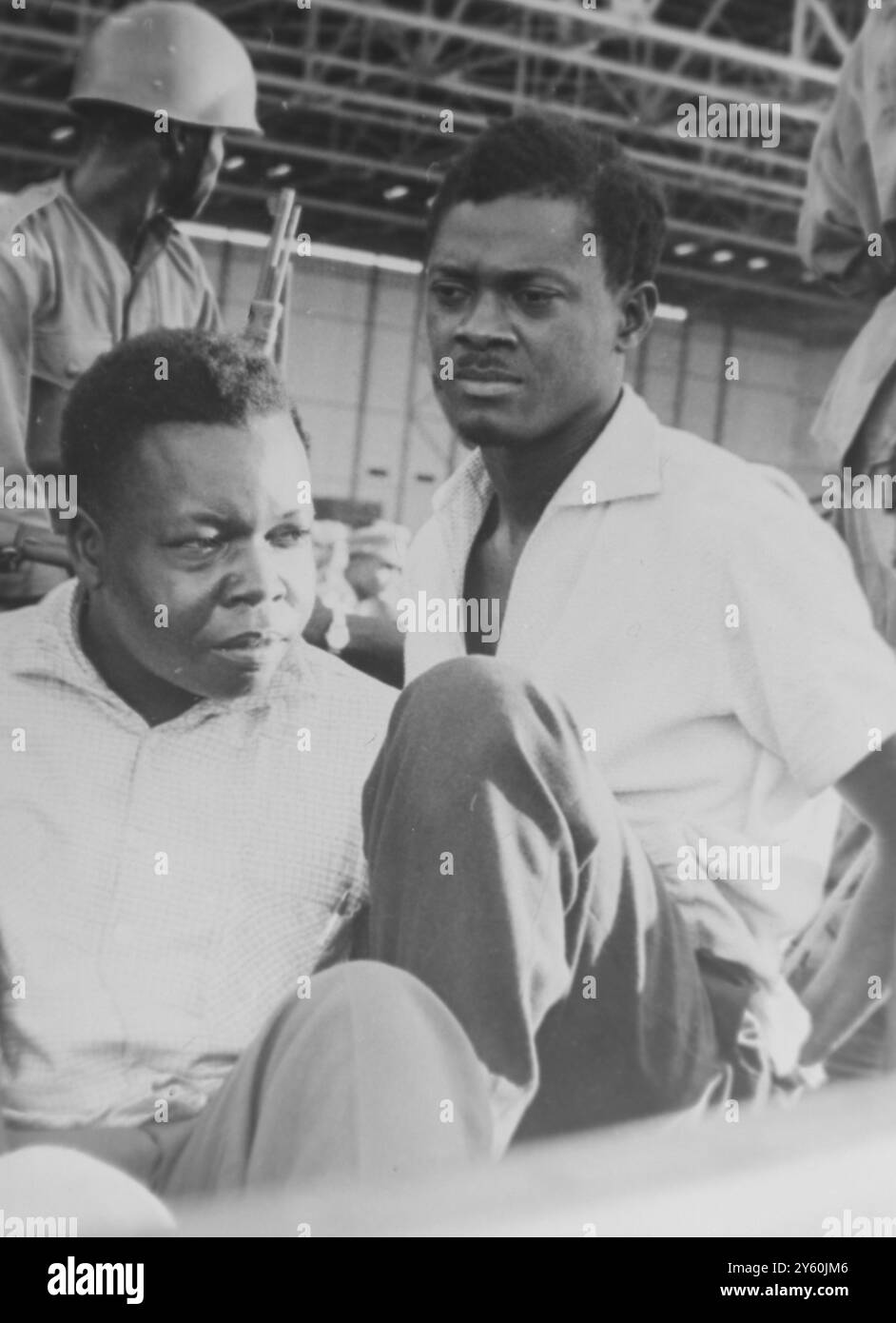 PATRICE LUMUMBA OKITO JOSEPH AT AIRPORT / 4 DECEMBER 1960 Stock Photo ...