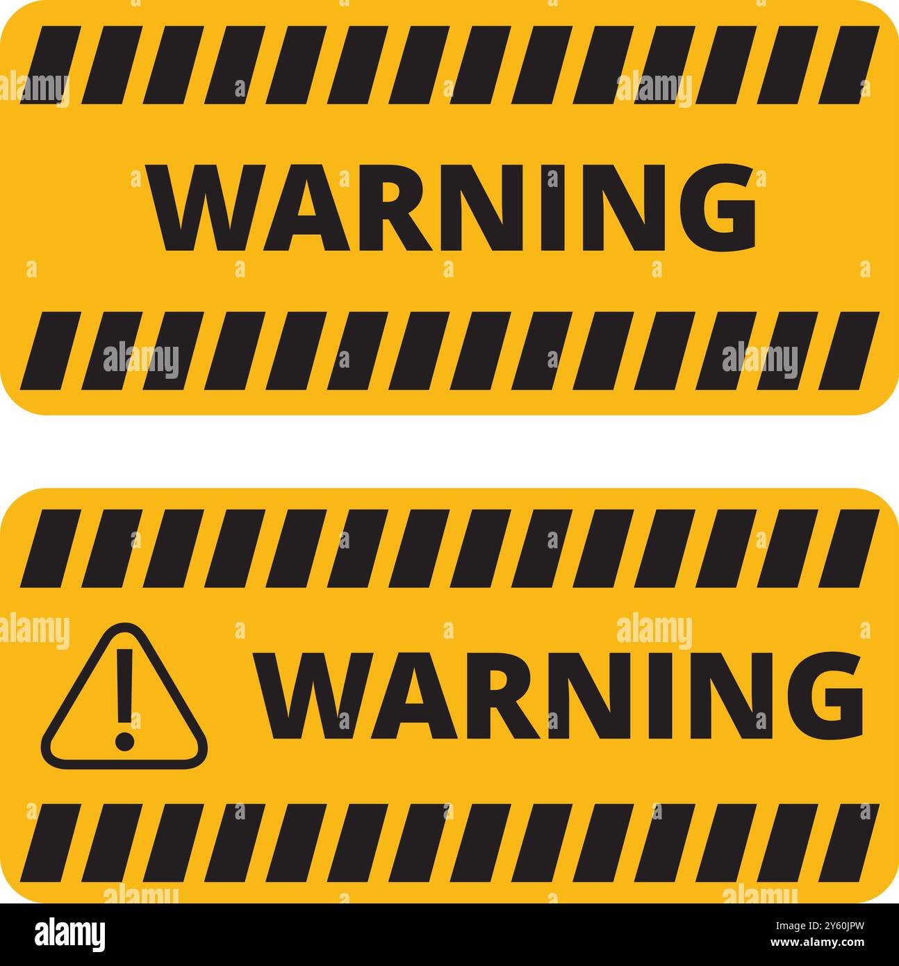 View black yellow safety Stock Vector Images - Alamy