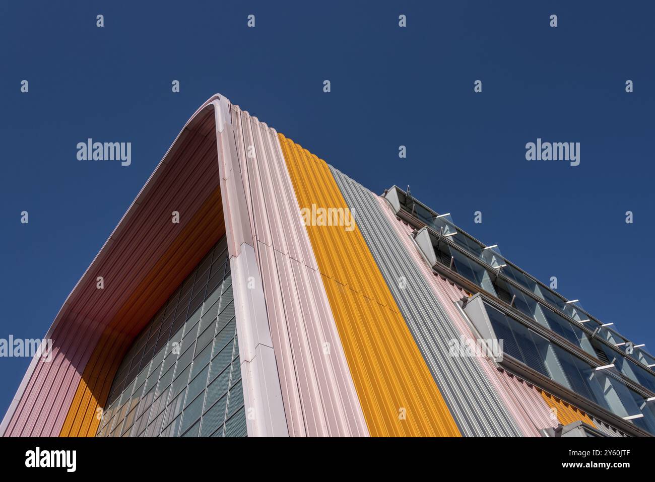 Colourful factory frontage hi-res stock photography and images - Alamy