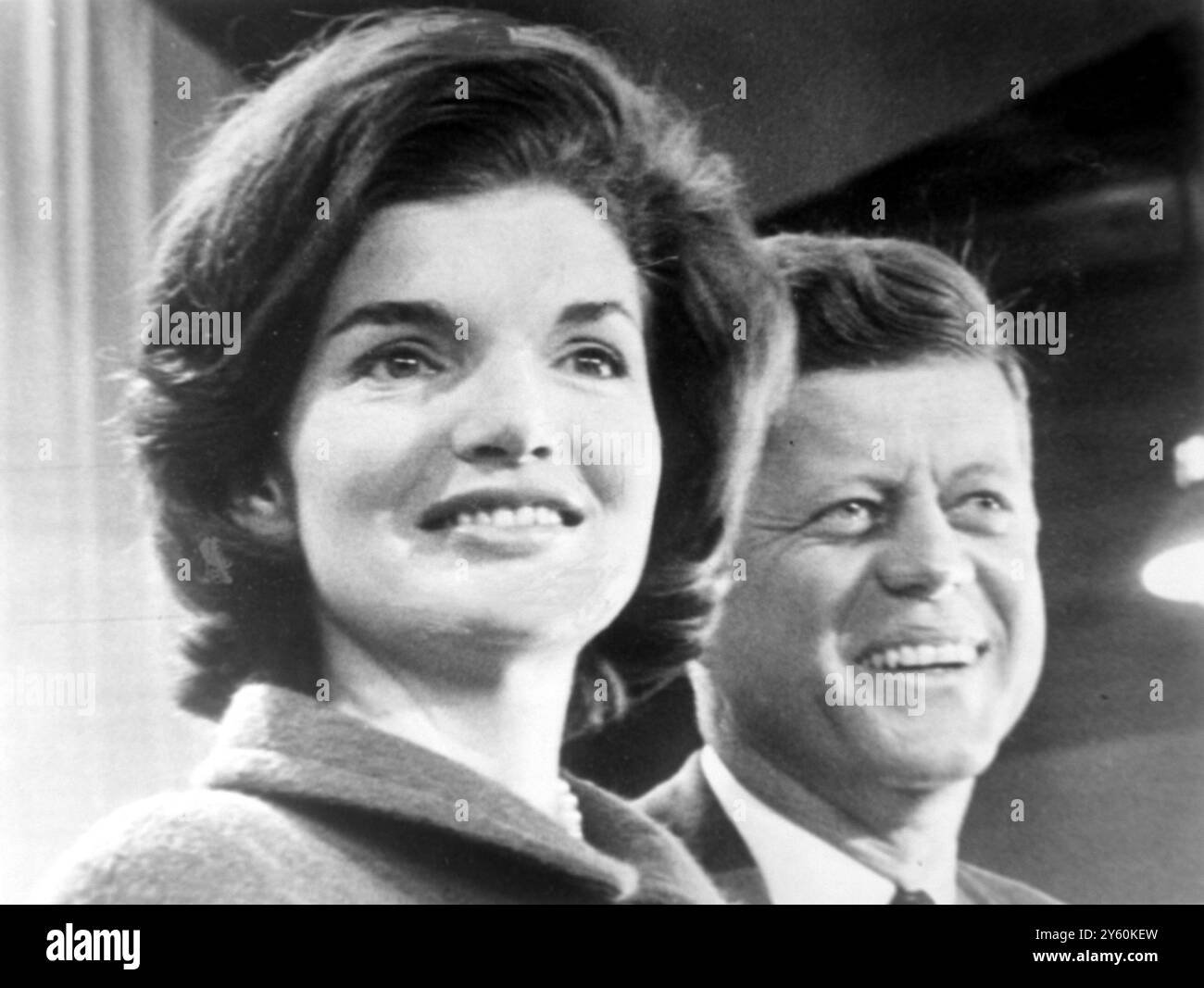 JOHN F KENNEDY JACKIE / 1 DECEMBER 1960 Stock Photo - Alamy