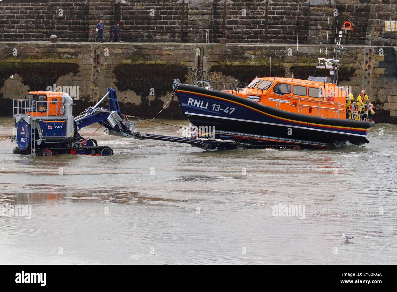 RNLI lifeboat; Shannon class lifeboat, 13-47 Robert and Catherine Steen ...
