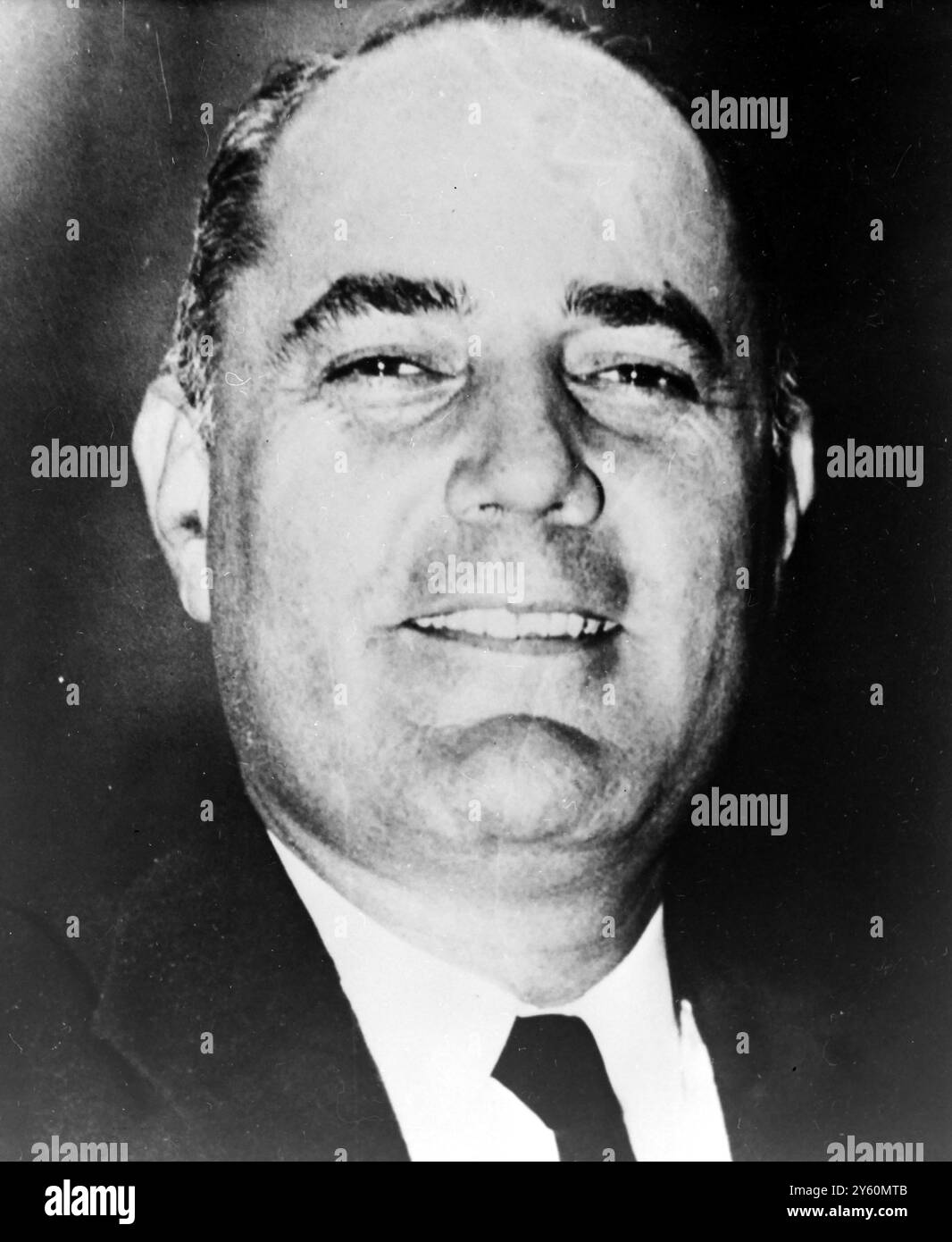 ECHANDI MARIO PORTRAIT / 21 NOVEMBER 1960 Stock Photo - Alamy