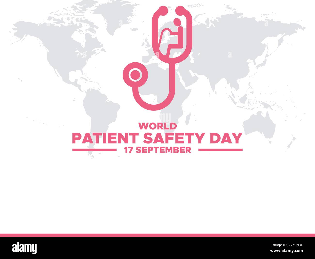 World Patient Safety Day, 17 September, banner, post, poster, ads ...