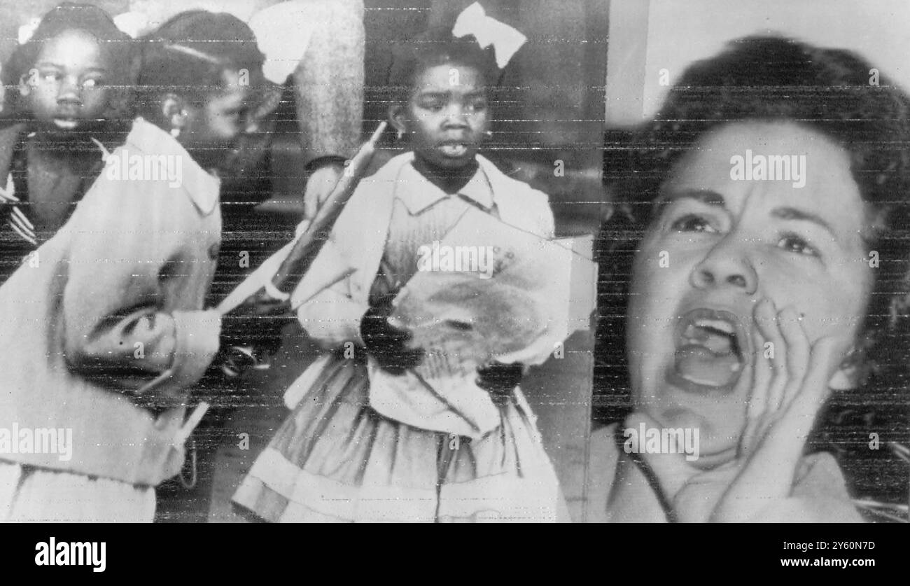 RACIAL SEGREGATION - 3 BLACK FEMALE STUDENTS LEAVING PREVIOUSLY ALL ...