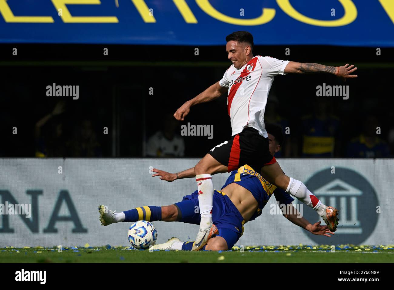 BUENOS AIRES, ARGENTINA - SEPTEMBER 21: Ramiro Funes Mori of River ...